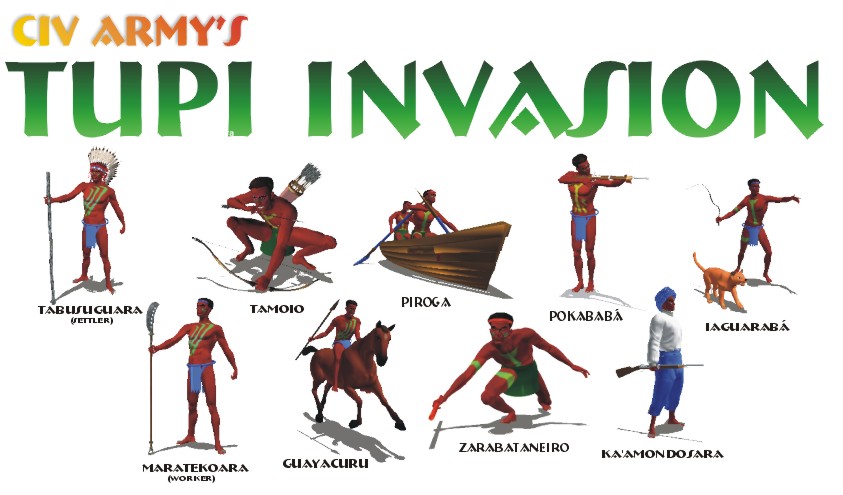 Tupi units by CivArmy | CivFanatics Forums